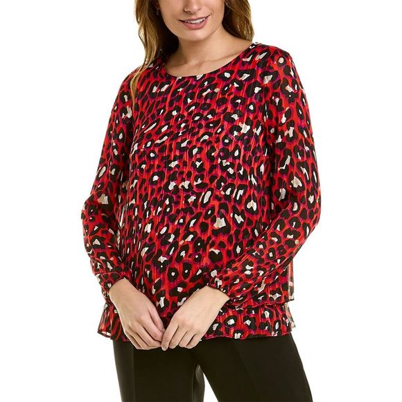 Anne Klein | Tops | Anne Klein Satin Blouse | Poshmark
